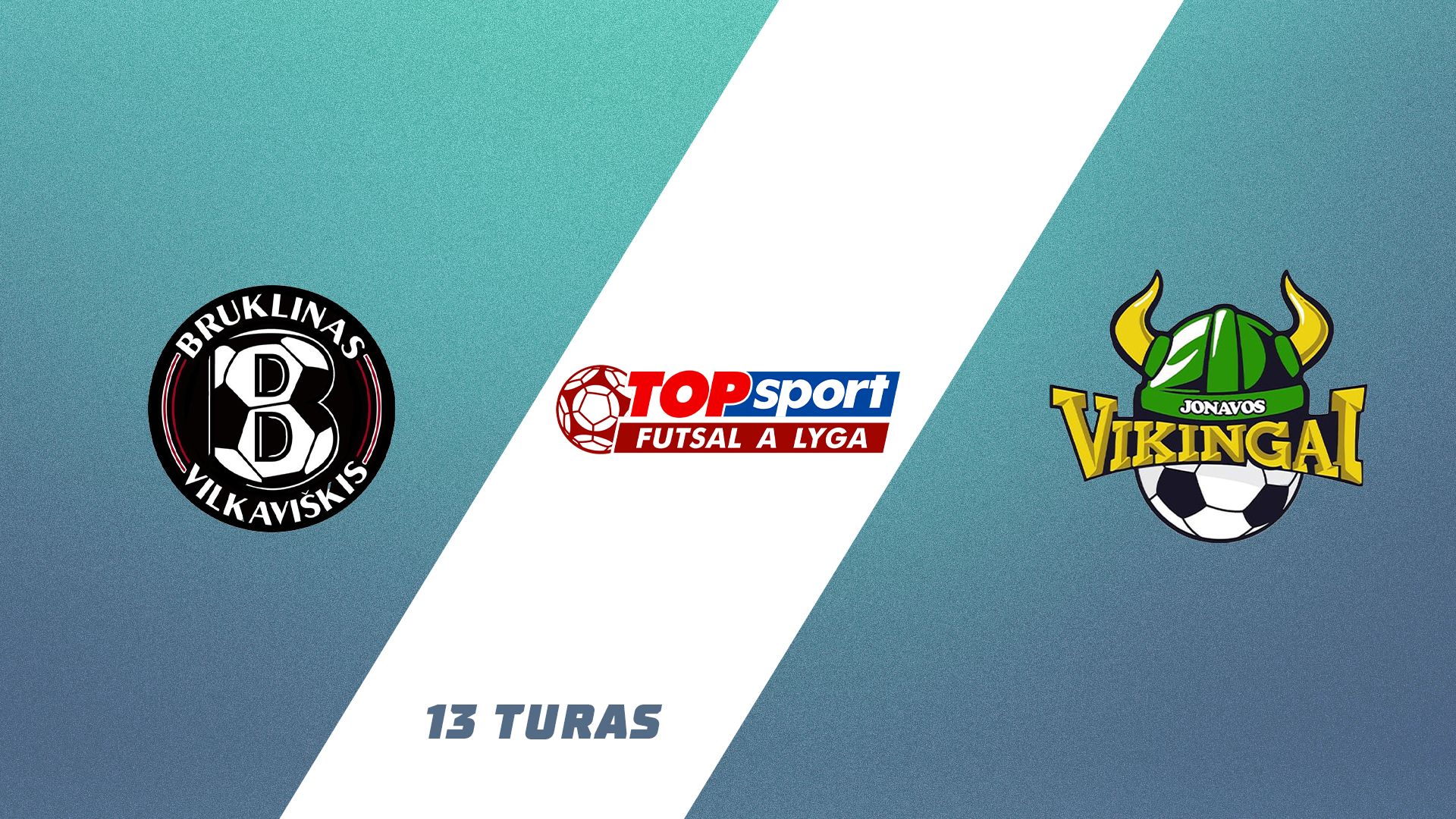 TopSport Futsal A lyga | 13 turas: FK Bruklinas - Jonavos Vikingai • Futbolas TV
