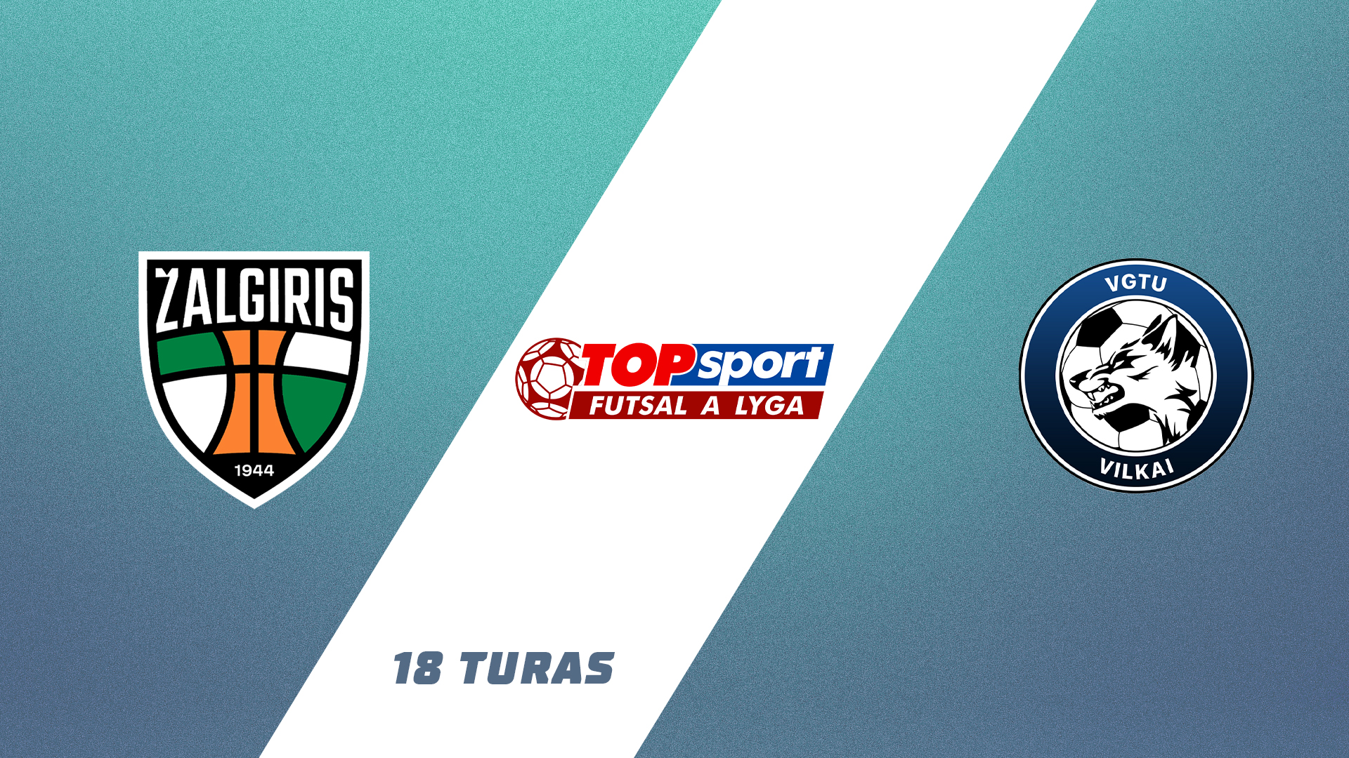 TopSport Futsal A lyga | 18 turas: Kauno Žalgiris - VGTU Vilkai • Futbolas TV