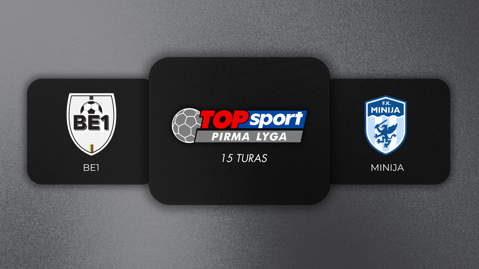 TOPsport PIRMA LYGA: "Be1" - Minija • Futbolas TV